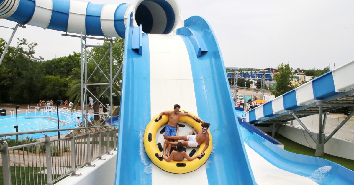 M280 lo scivolo più grande di Aquafan